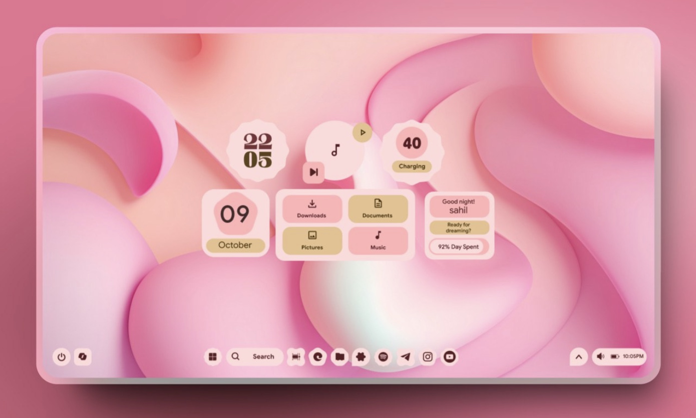 😻 MD3：一款让你的Windows变身梦幻桌面的神器！ - 胡萝虎的博客