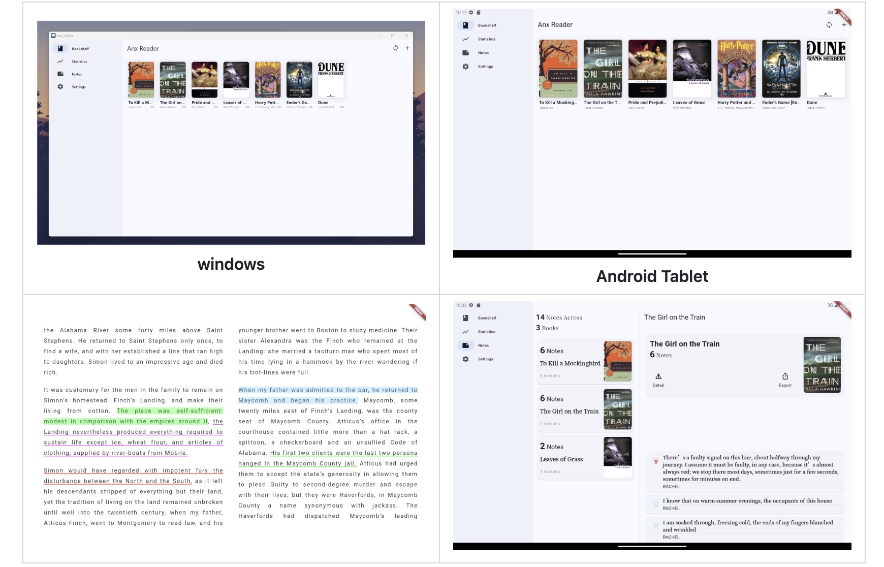 📖 Anx-Reader：一款AI加持的电子书与漫画阅读器 - 胡萝虎的博客