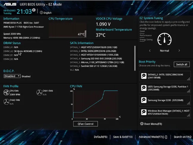 如何检查并更新电脑的BIOS版本 | 胡萝虎的博客