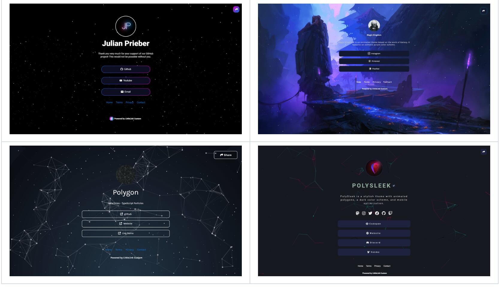 🐰 LinkStack：一款高颜值且功能强大的导航页 - 胡萝虎的博客