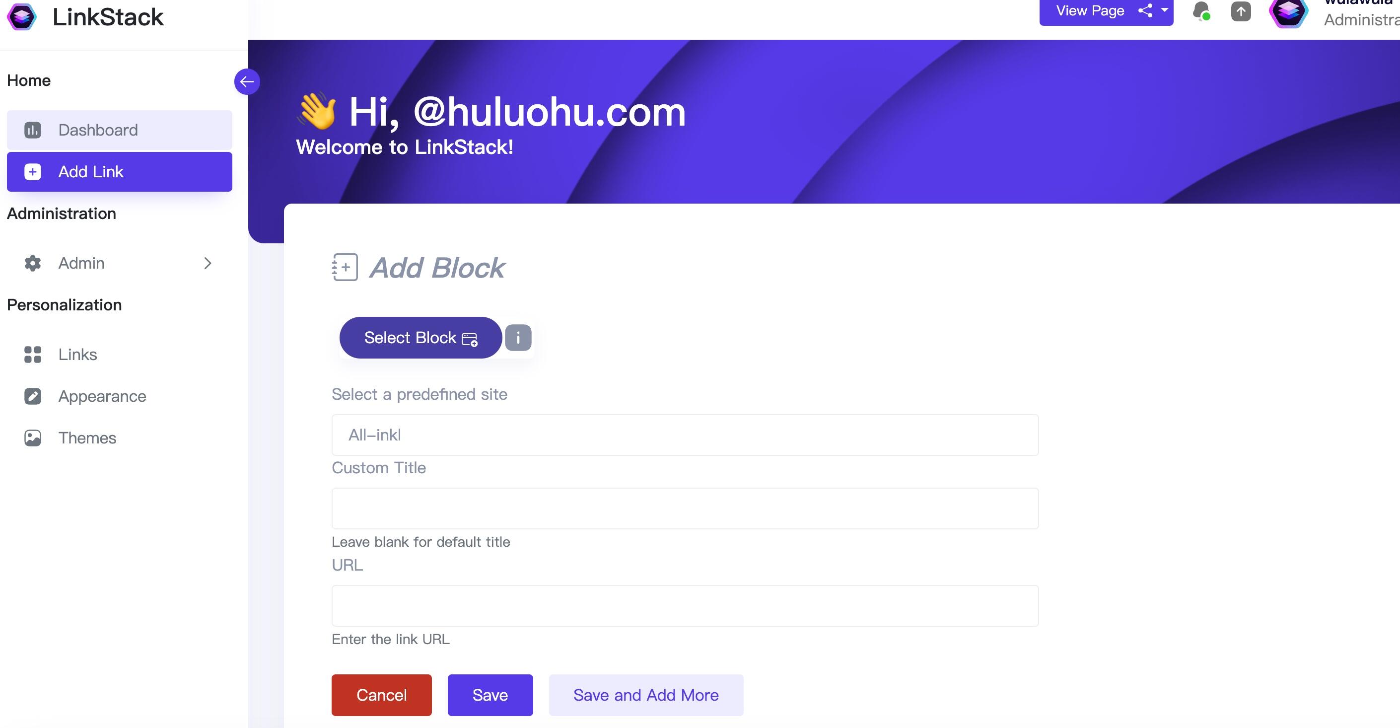 🐰 LinkStack：一款高颜值且功能强大的导航页 - 胡萝虎的博客