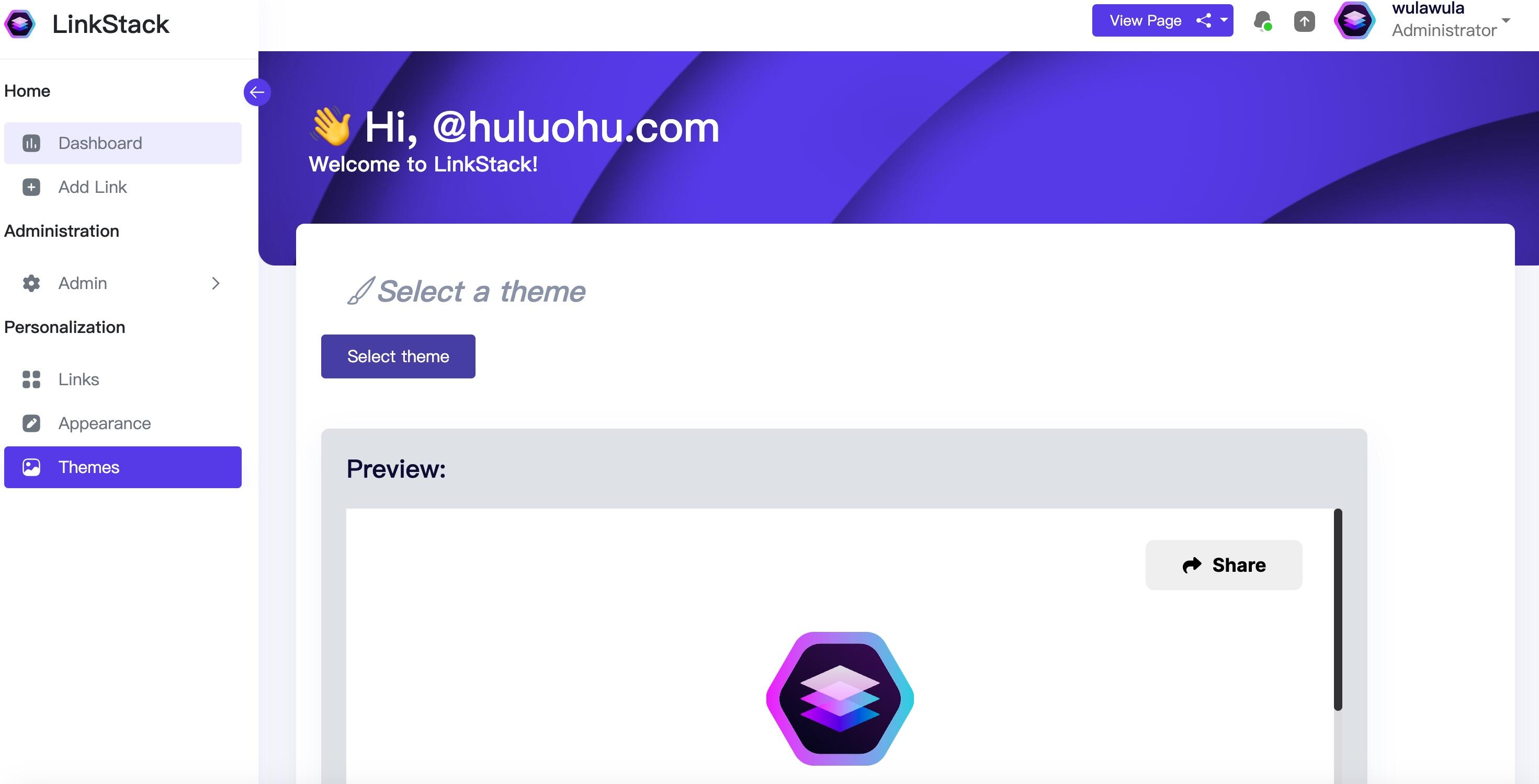 🐰 LinkStack：一款高颜值且功能强大的导航页 - 胡萝虎的博客