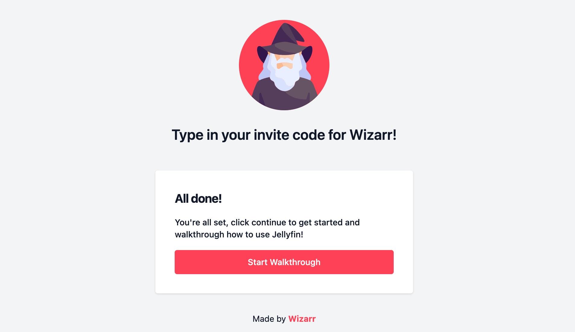 Wizarr：一款可以为Jellyfin/Emby/Plex创建用户邀请的魔法老头 - 胡萝虎的博客