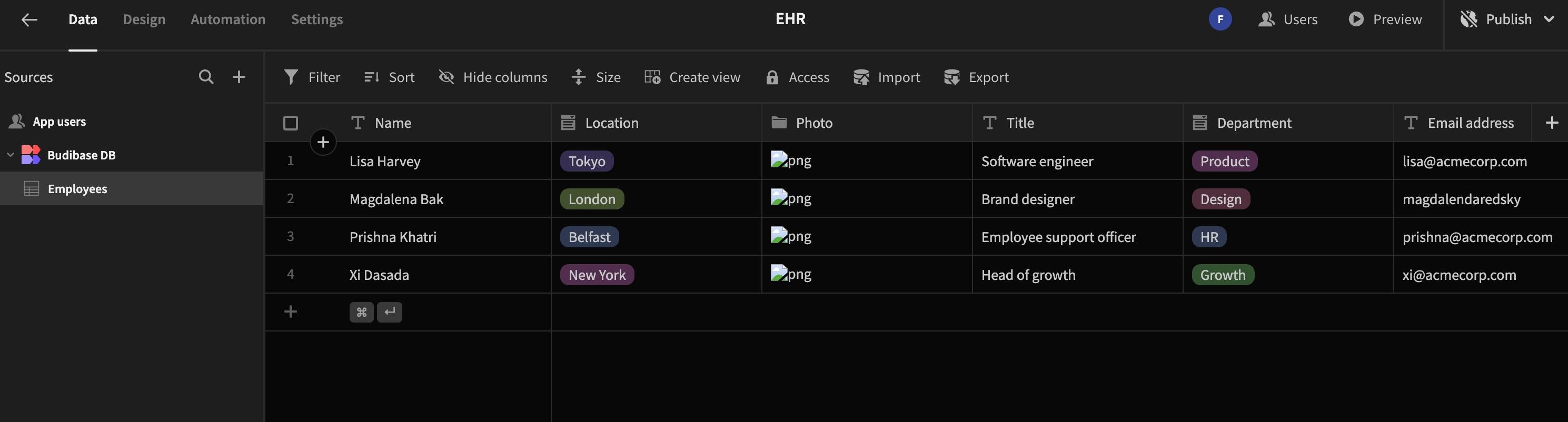 🐐 Budibase：一款高星低代码平台，分分钟让你成为同事眼中的宝！ | 胡萝虎的博客