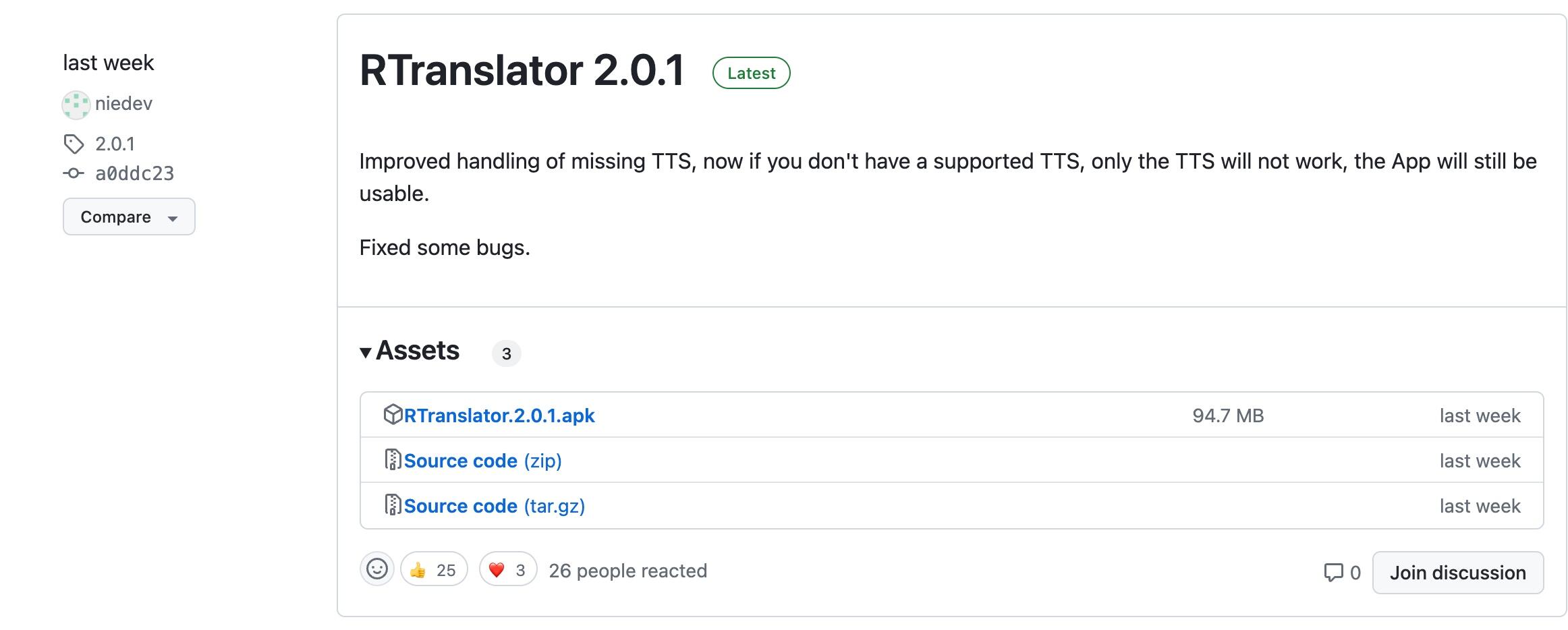 🀄️ RTranslator：一款有趣的免费的时翻译APP，边说边翻译，三种模式可选！ | 胡萝虎的博客
