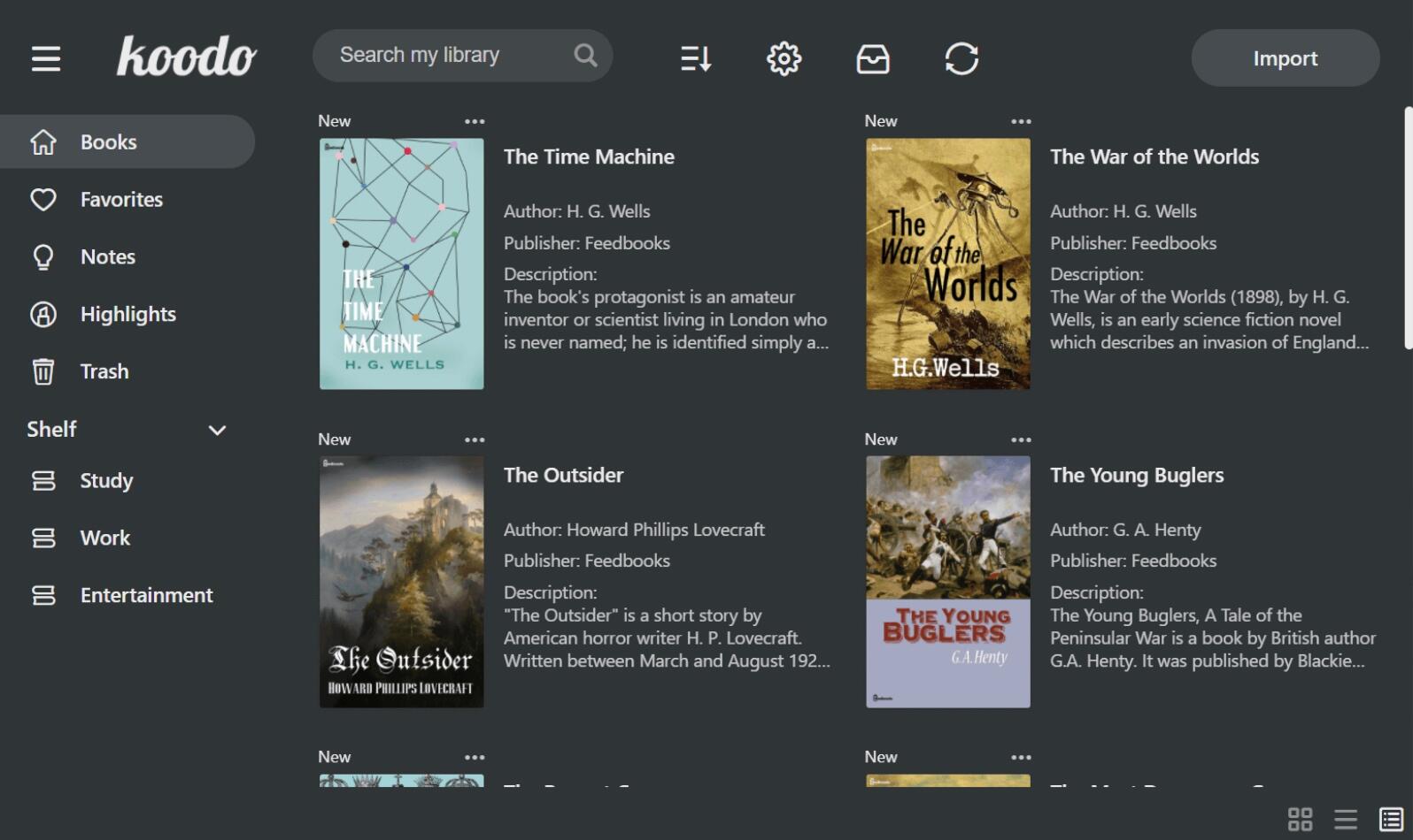 📖 Koodo Reader：一款不错的电子书阅读器，支持Windows，macOS，Linux 和网页版！ | 胡萝虎的博客